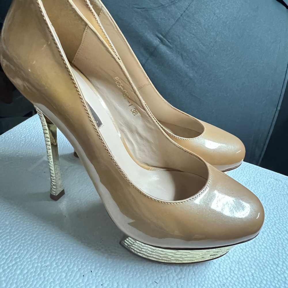 Famous Italian Designer Sasha Fabiani Heels - Gem